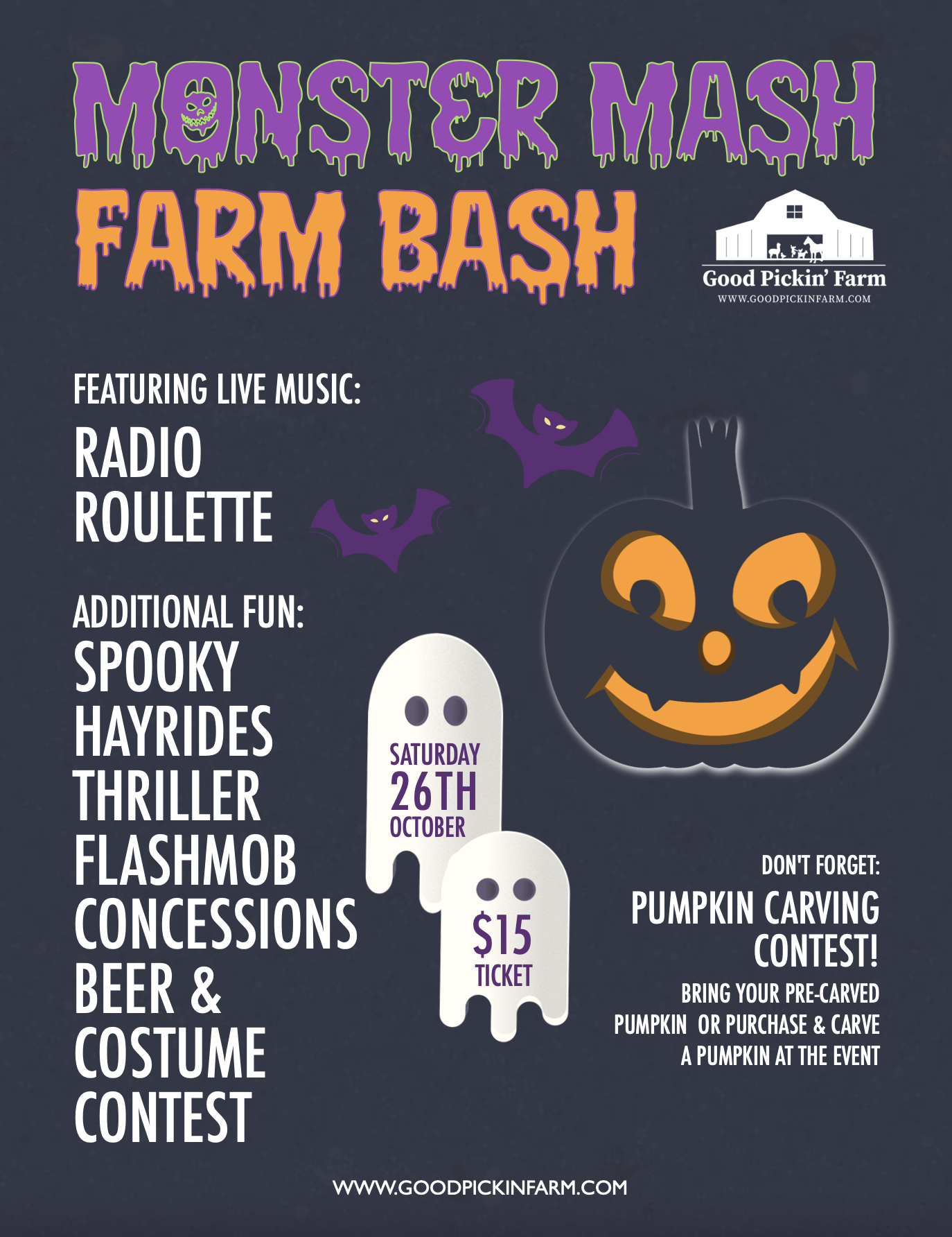 Events at Good Pickin' Farm — Good Pickin' Farm