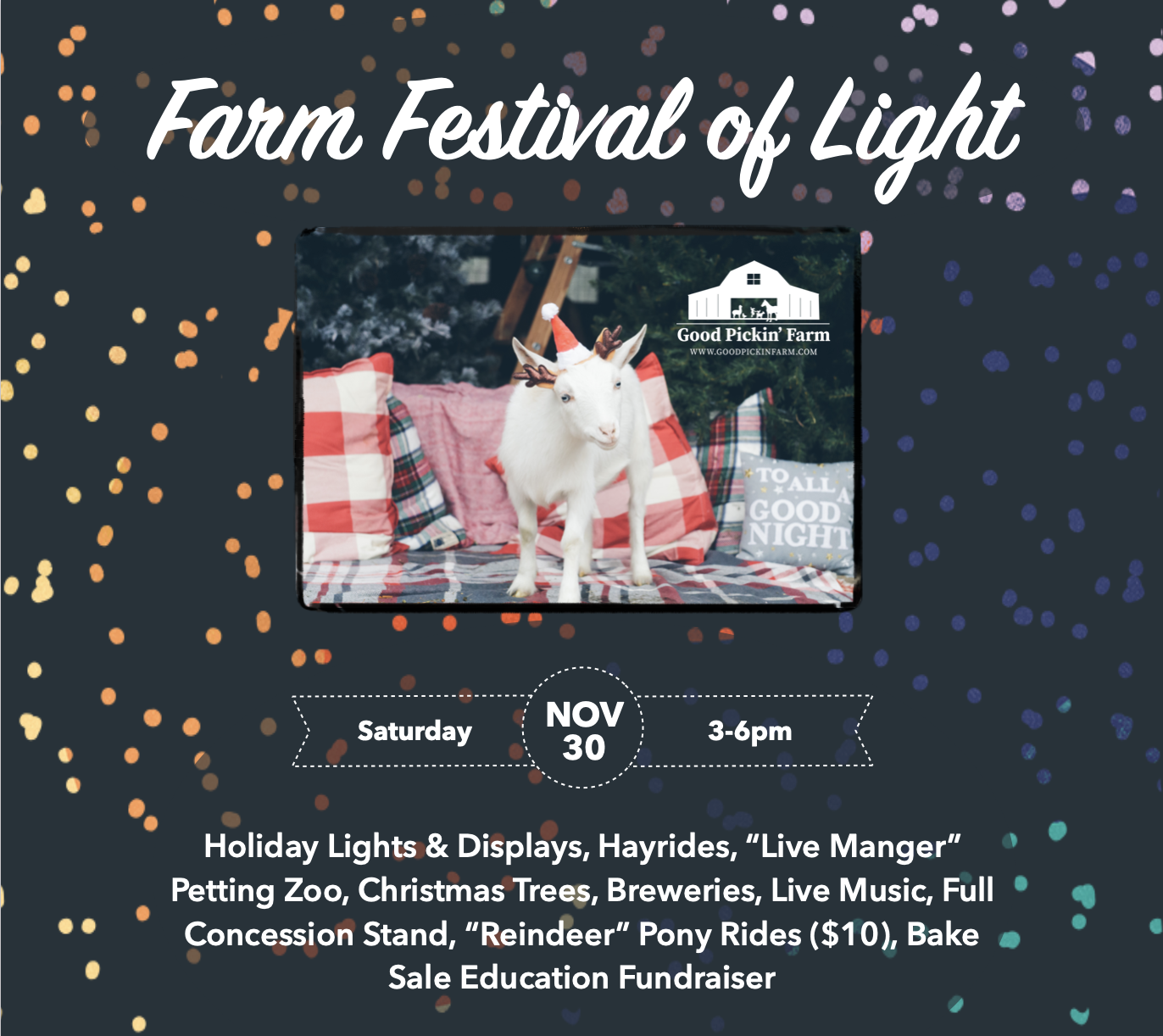 Events at Good Pickin' Farm — Good Pickin' Farm