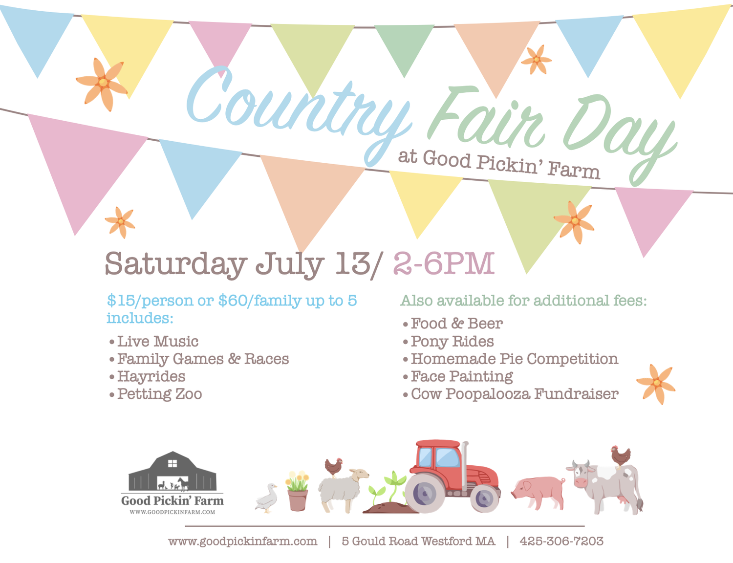 Events at Good Pickin' Farm — Good Pickin' Farm