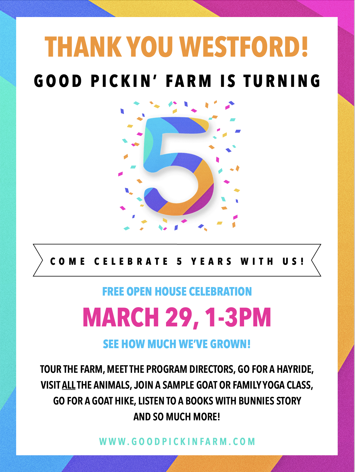 Events at Good Pickin' Farm — Good Pickin' Farm