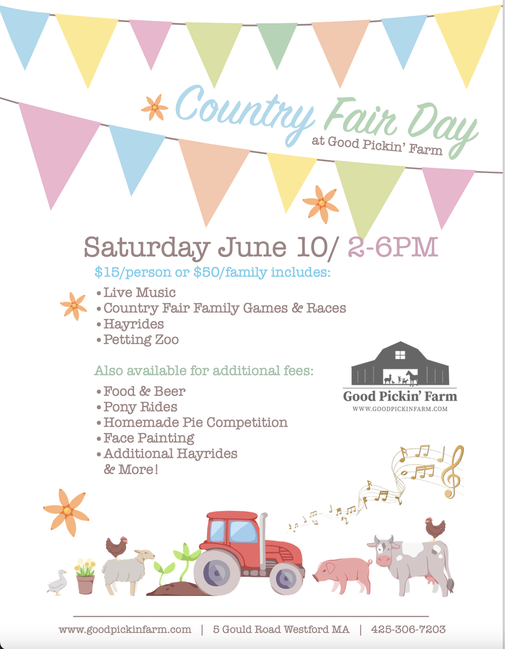 Events at Good Pickin' Farm — Good Pickin' Farm