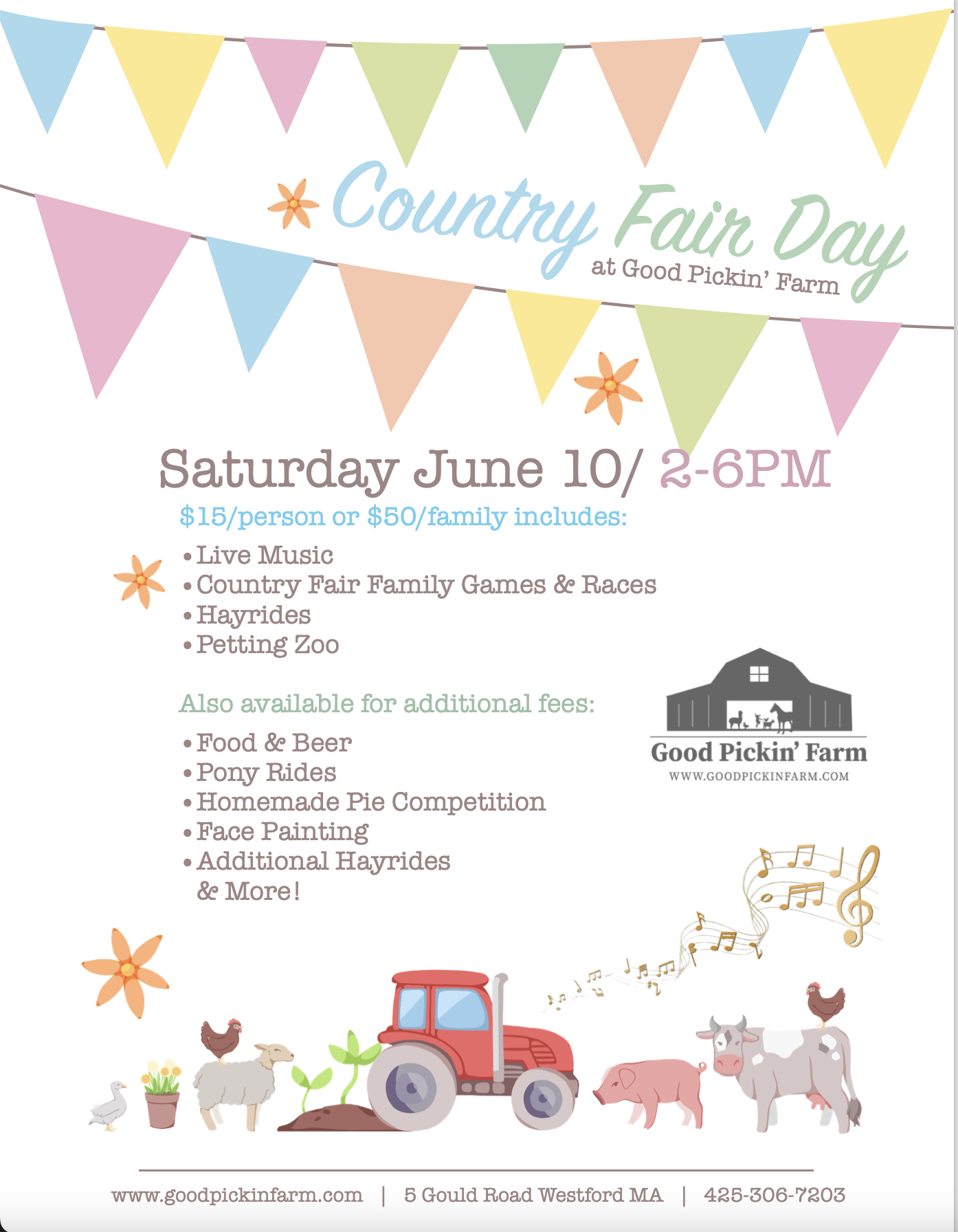 Events at Good Pickin' Farm — Good Pickin' Farm