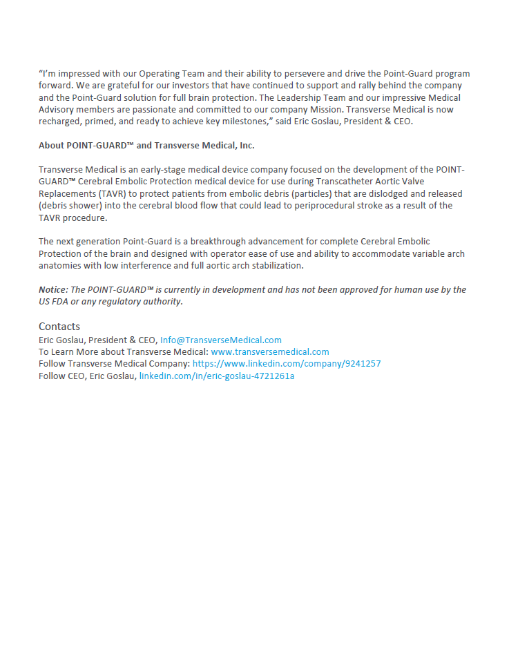 Latest News & Updates on Stroke Prevention Technology | Transverse ...