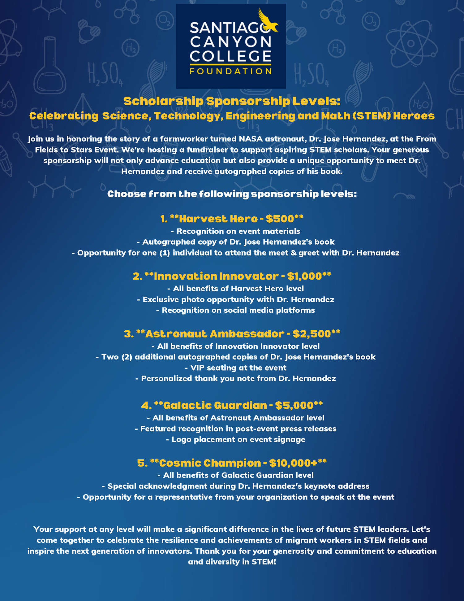 Events — SCC Foundation