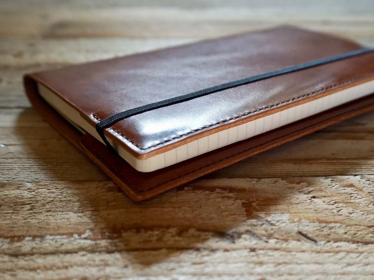 Slim Notebook Cover — Inkleaf Leather
