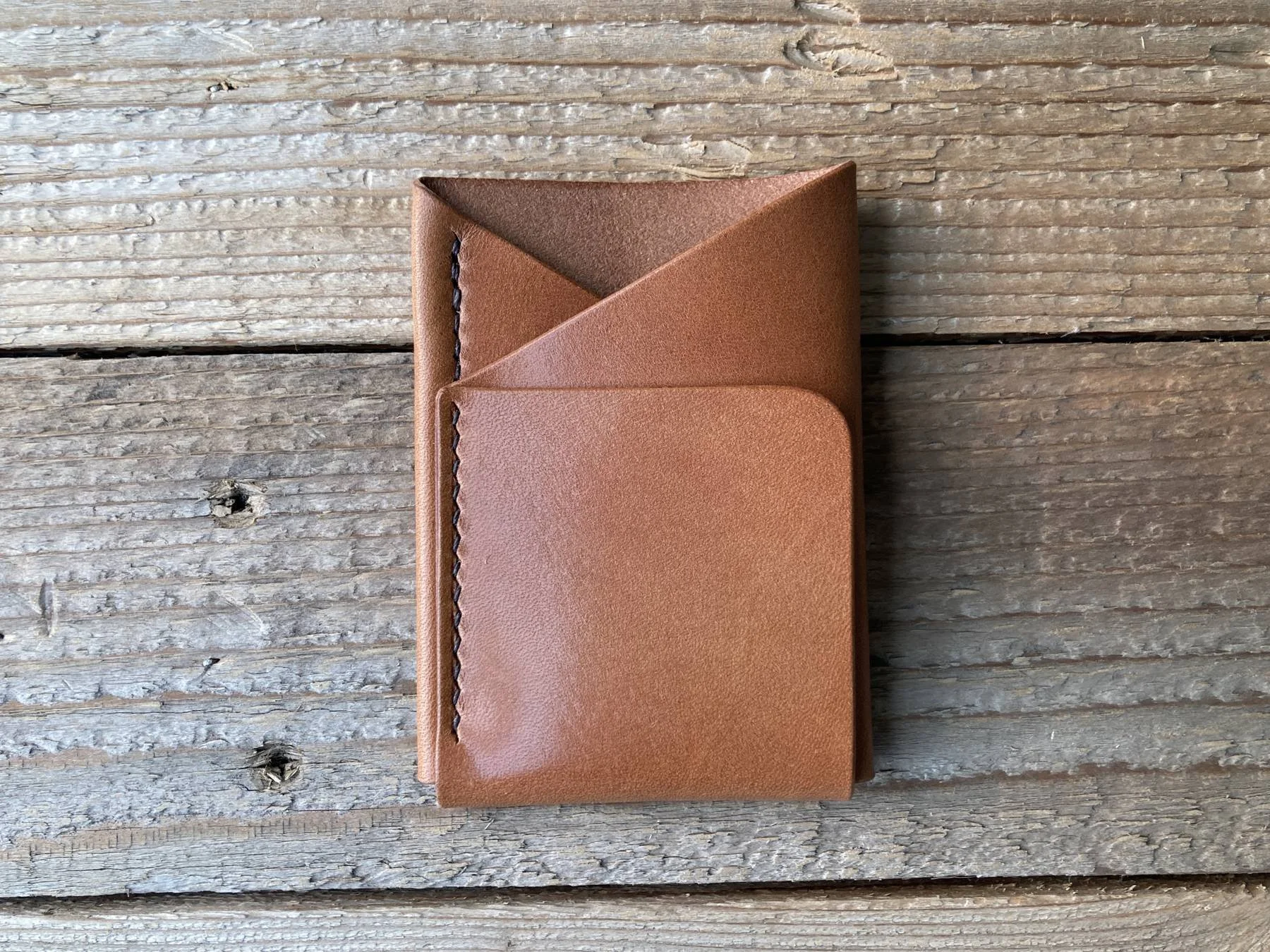 Snap Wallet — Inkleaf Leather
