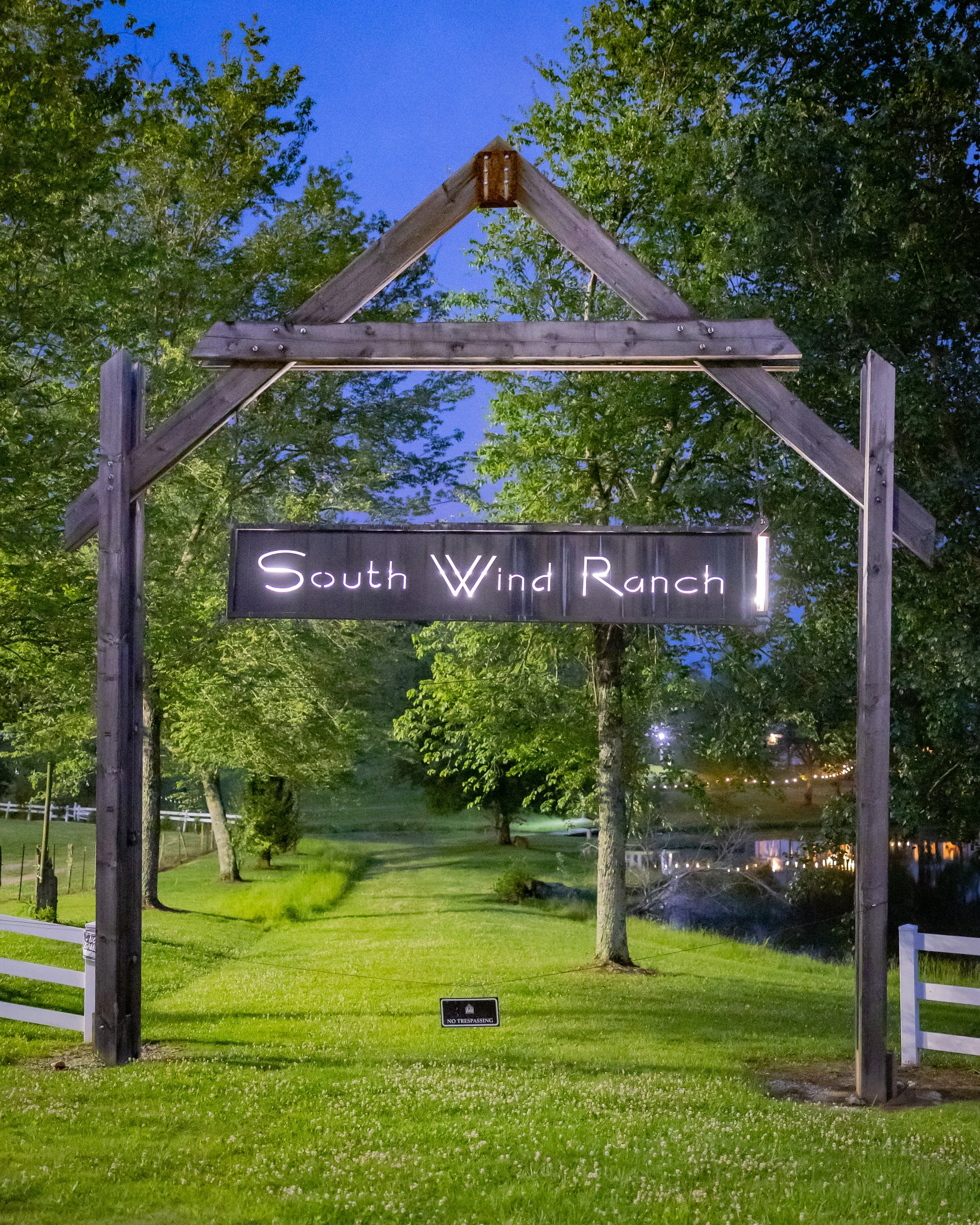 THE PROPERTY — South Wind Ranch