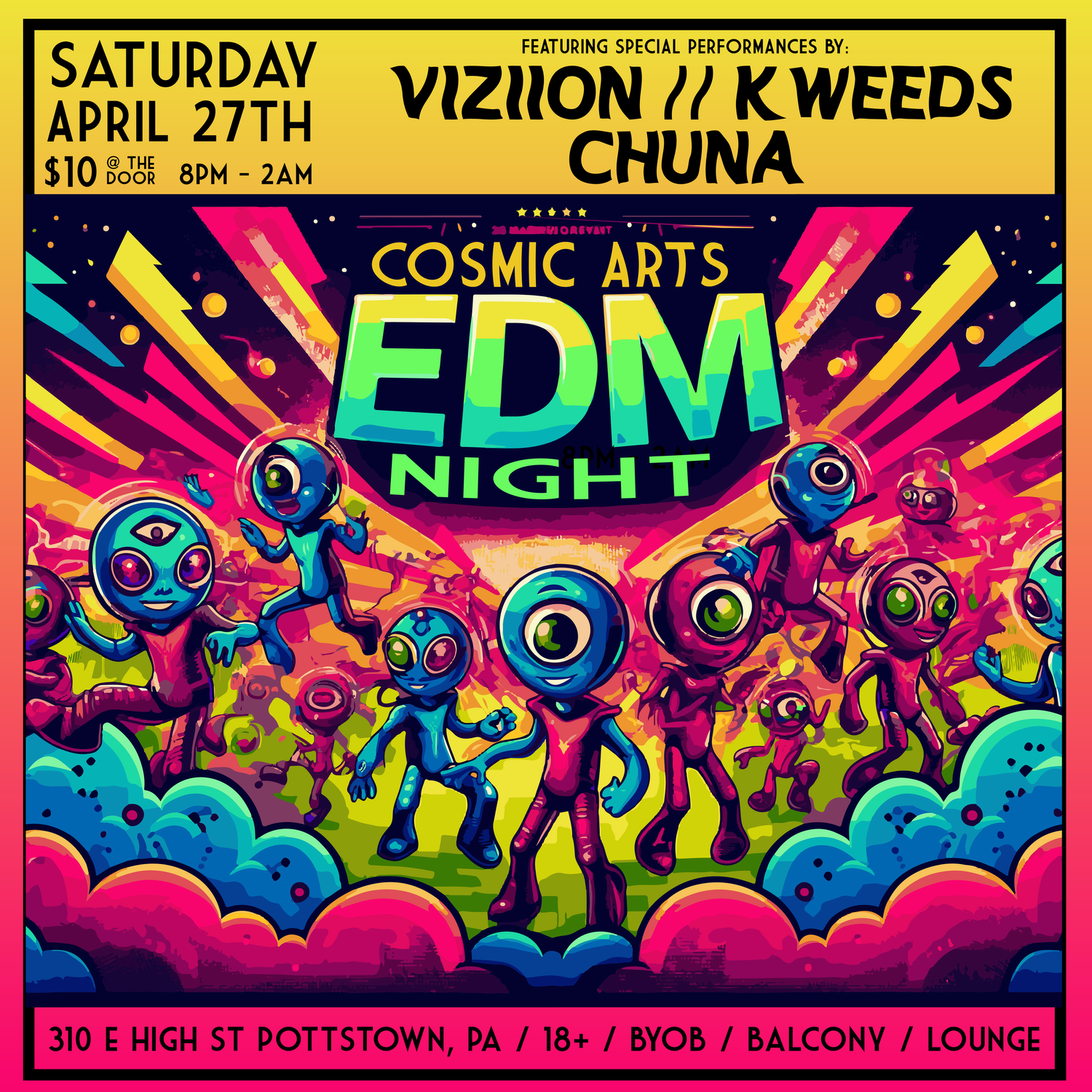Upcoming Events — Cosmic Arts