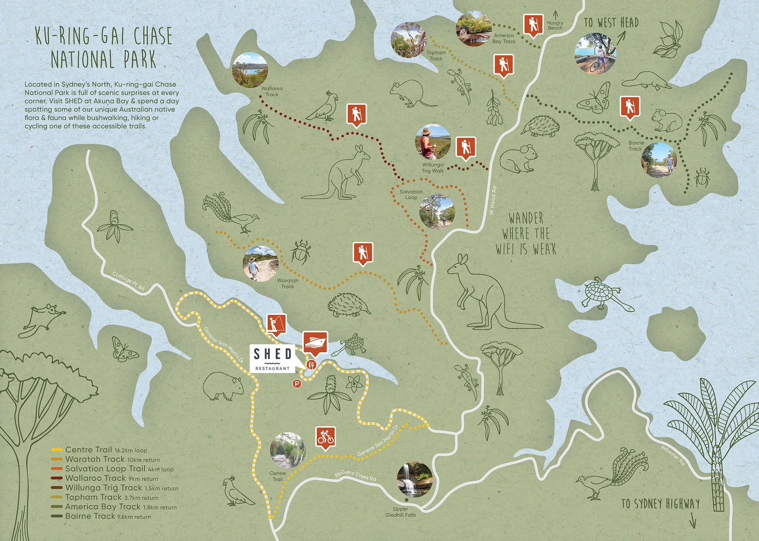 Outdoor Activities — Shed Restaurant | Akuna Bay