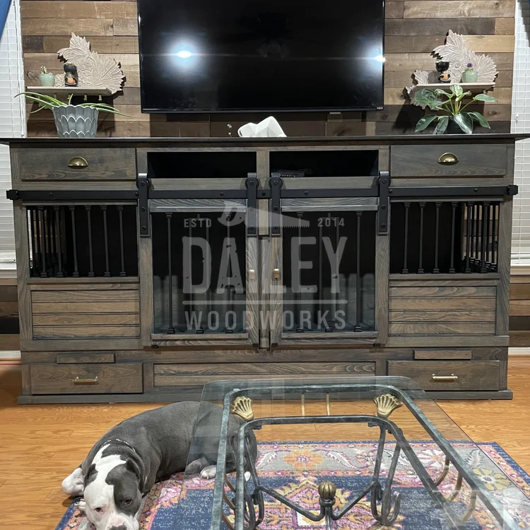 This Dog Crate is Nicer than My House — Dailey Woodworks