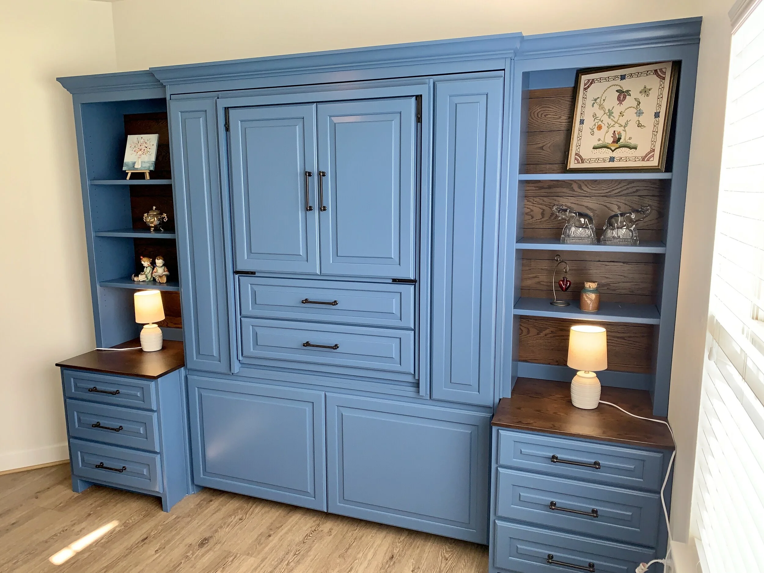 Kristi’s Murphy Bed and Desk — Dailey Woodworks