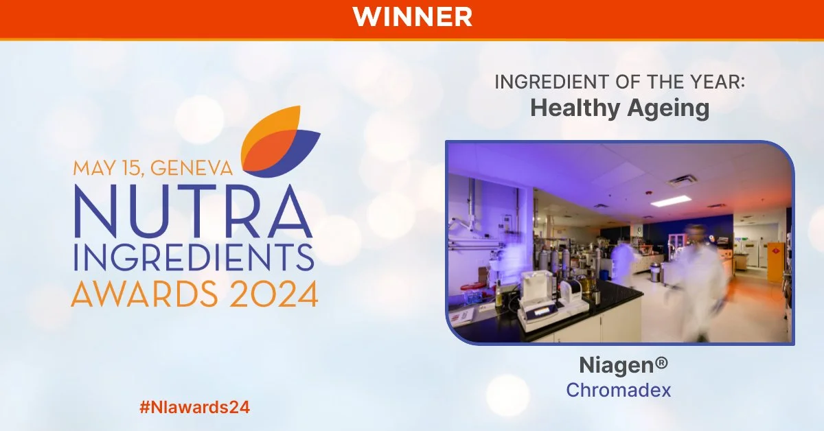 Tru Niagen® Wins NutraIngredients EU Healthy Ageing Ingredient of the ...