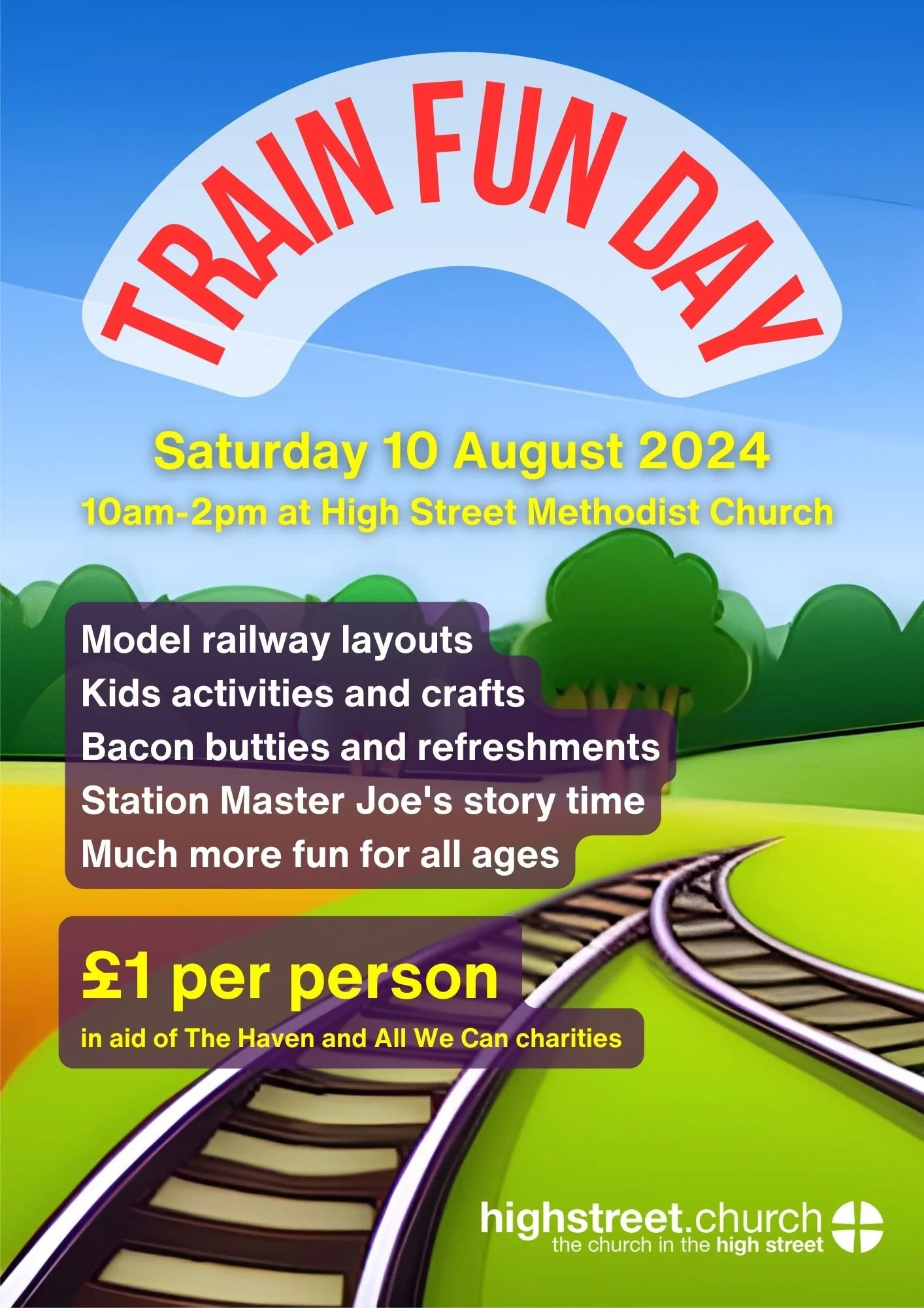 All Aboard for the Train Fun Day! — High Street Methodist Church