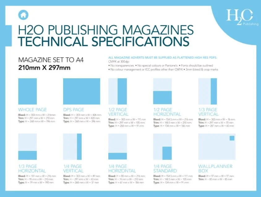 PRODUCTION — H2O PUBLISHING