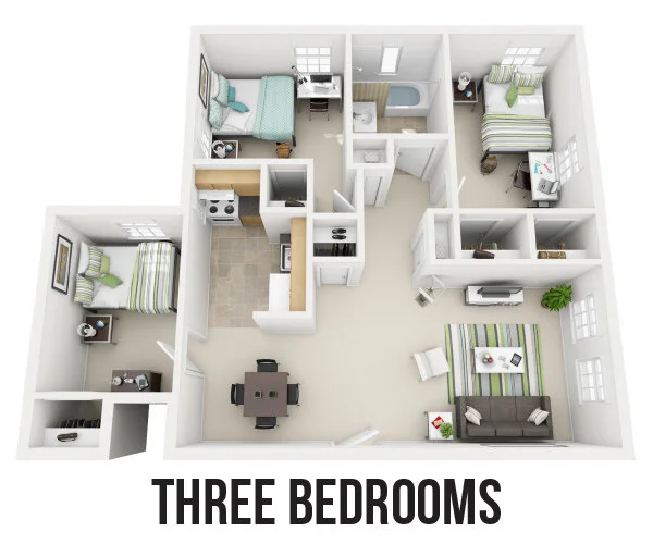 Floor Plans — University Village