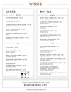 Menu Page — Copper | Restaurant and Whiskey Bar