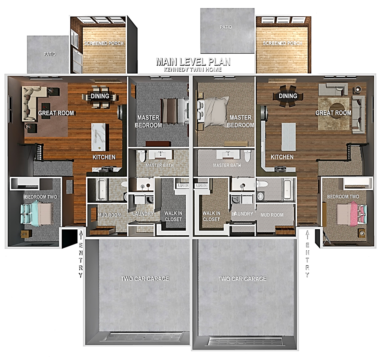 Twin Homes — C&M Home Builders