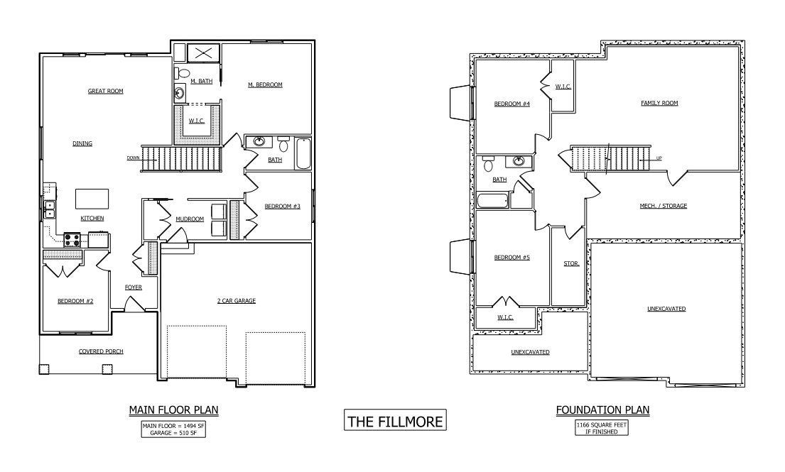 Fillmore Plan — C&M Home Builders