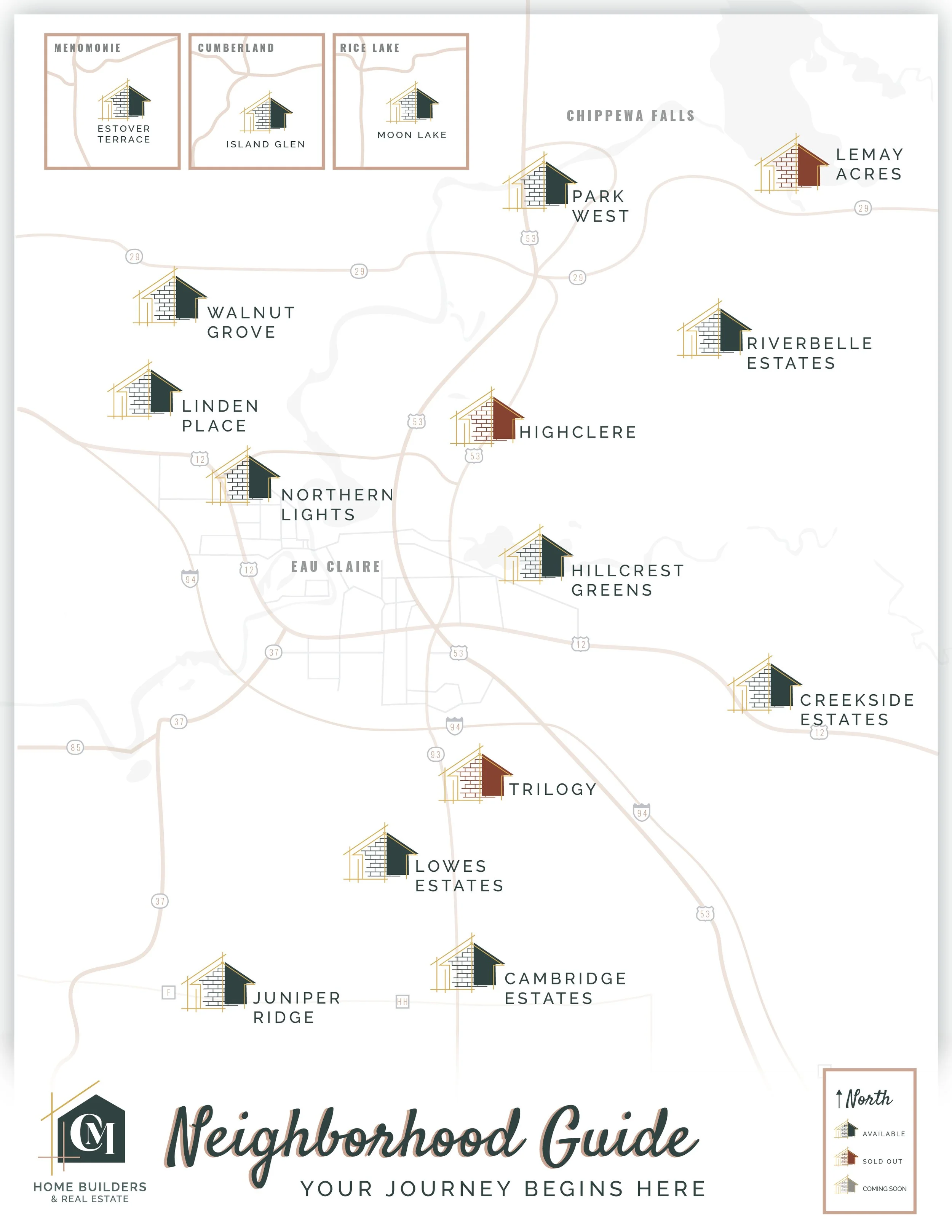 Neighborhood page — C&M Home Builders