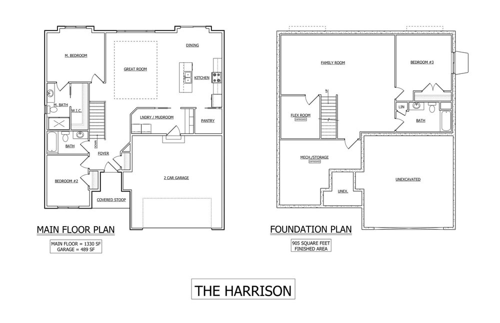 Harrison Plan — C&M Home Builders