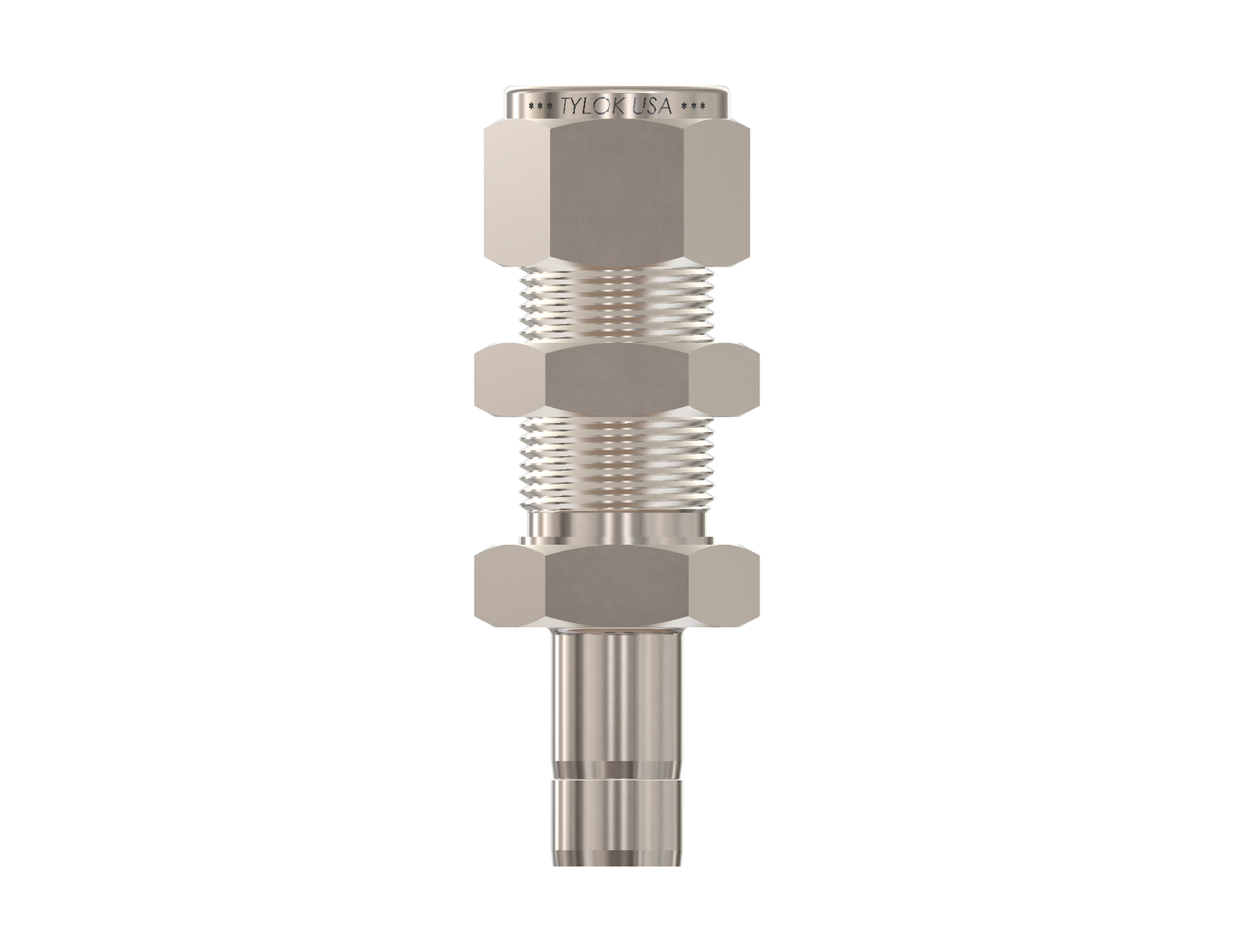 Tylok Straight Tube Fittings - Stainless Steel, Carbon Steel & Brass