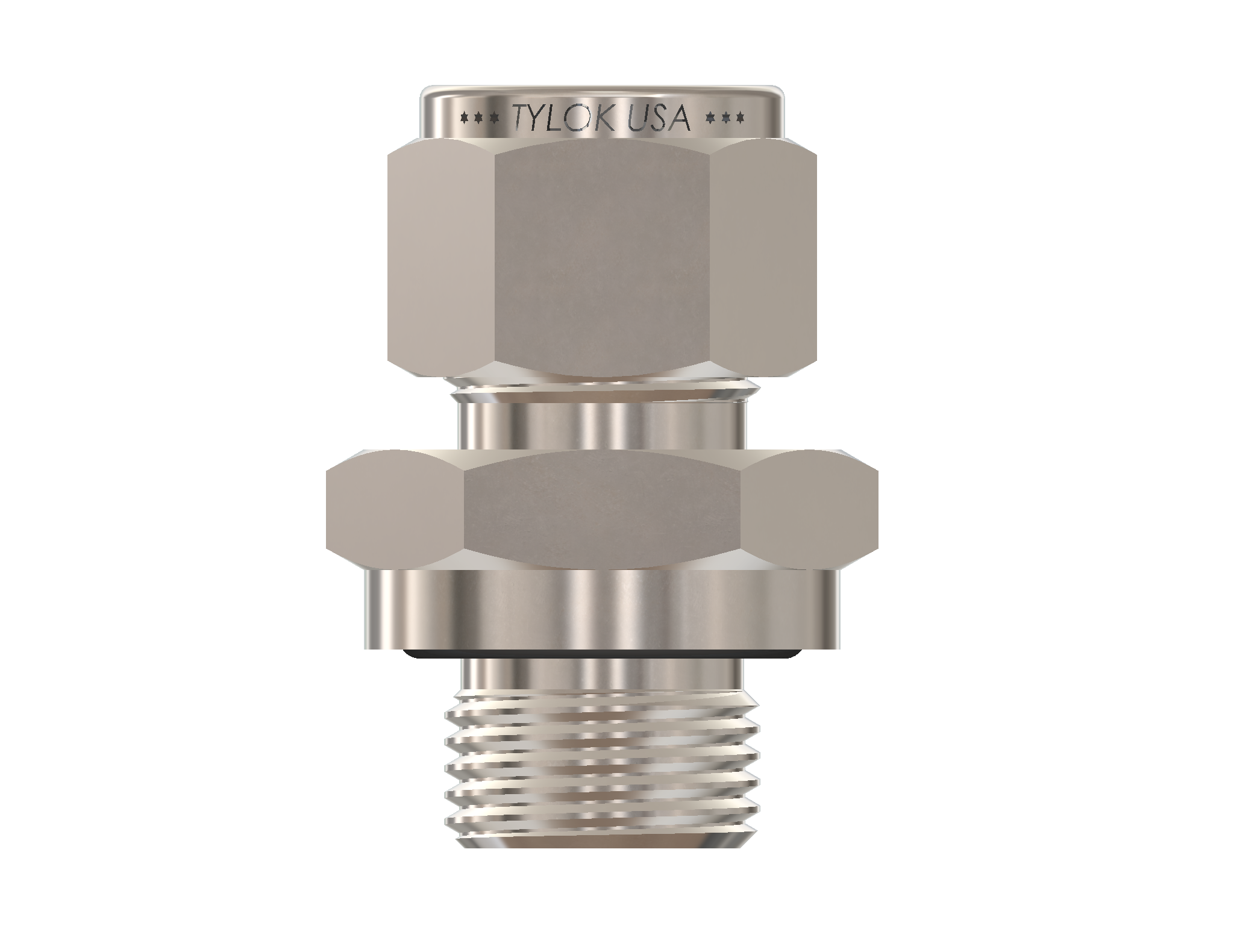 Tylok Straight Tube Fittings - Stainless Steel, Carbon Steel & Brass