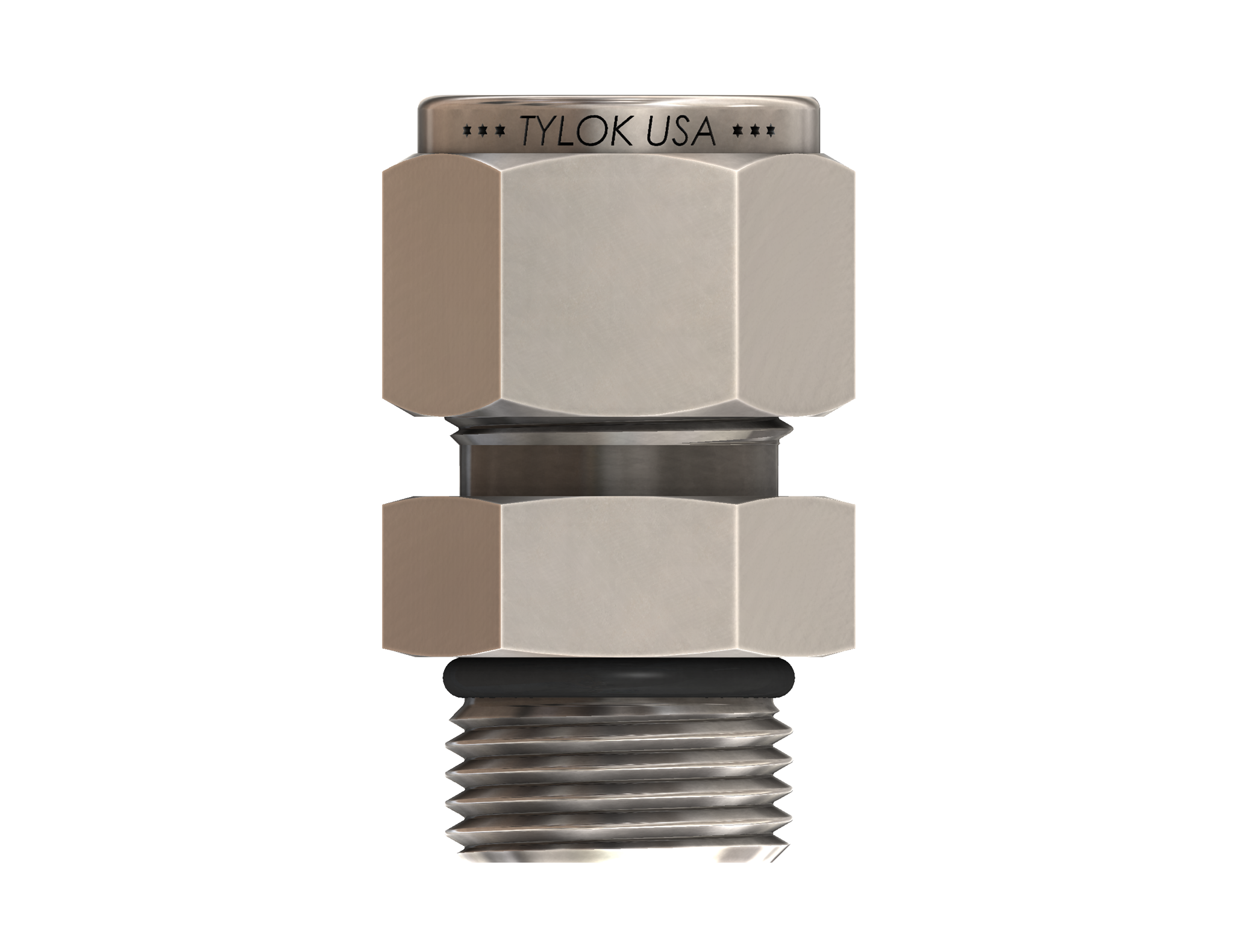 Tylok Straight Tube Fittings - Stainless Steel, Carbon Steel & Brass