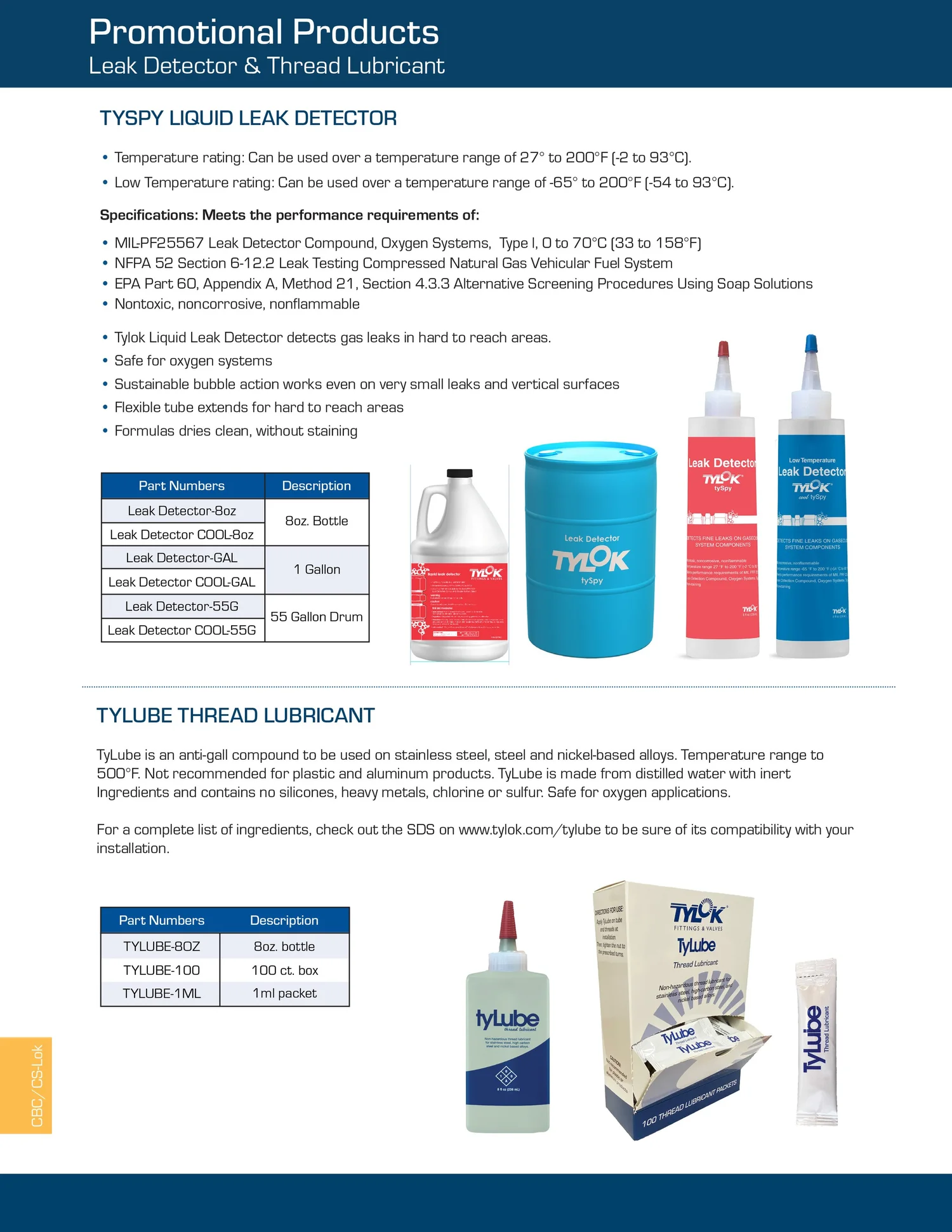 Tylok Leak Detector - Detects Gas Leaks in Hard to Reach Areas.