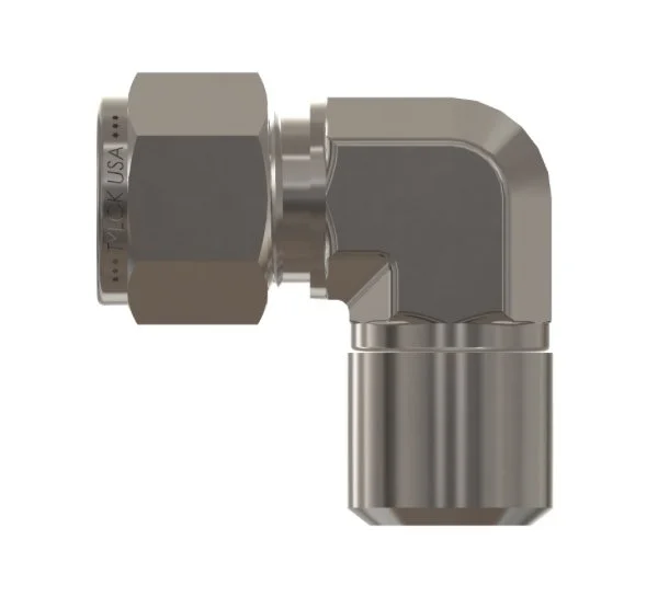 Tylok Elbow Tube Fittings - Stainless Steel, Carbon Steel & Brass