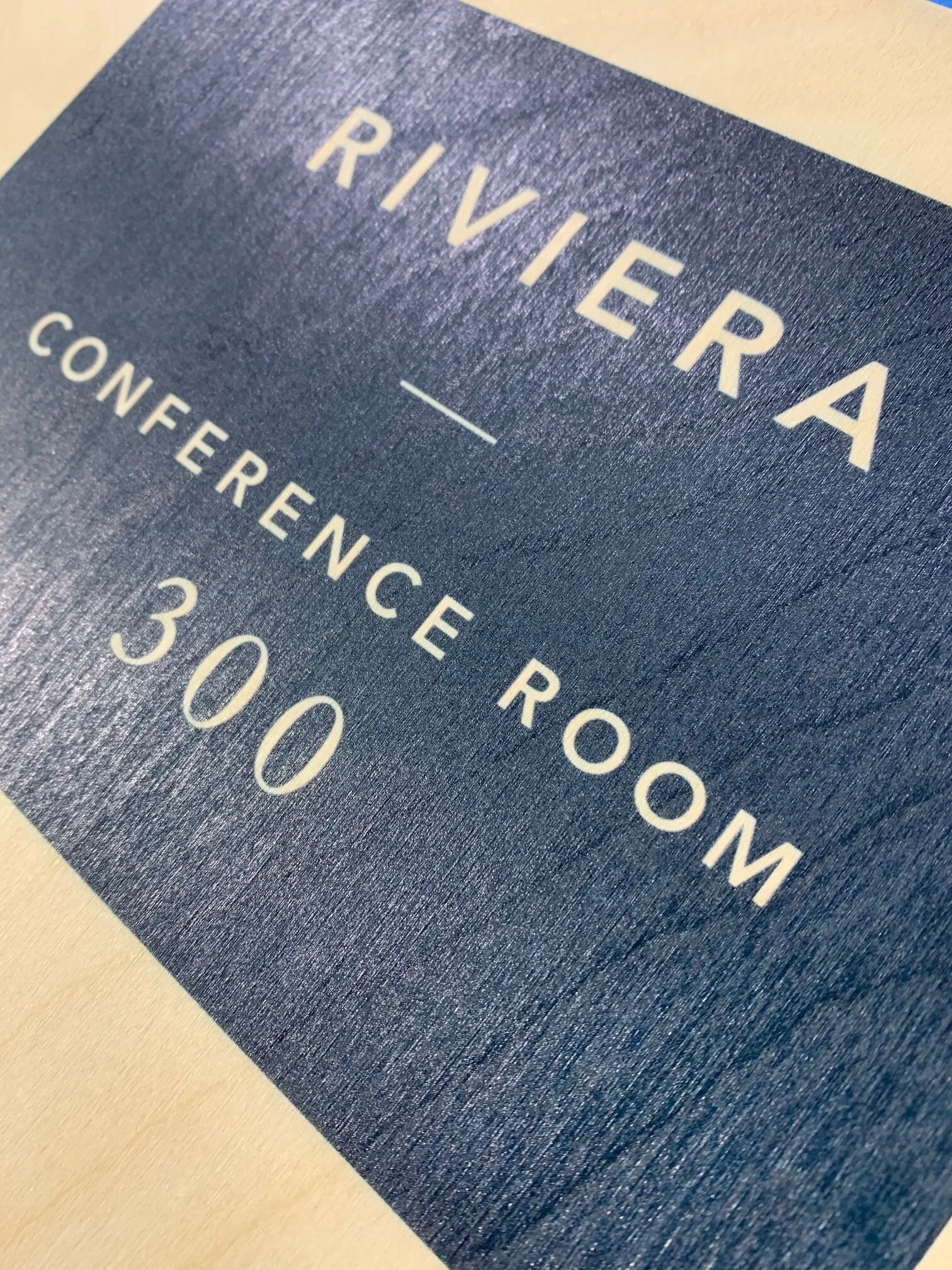 ADA Braille & Room ID Signs — Davis Sign Co.