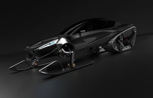 Snowmobile Concept Design — Michał "Boni" Bonikowski