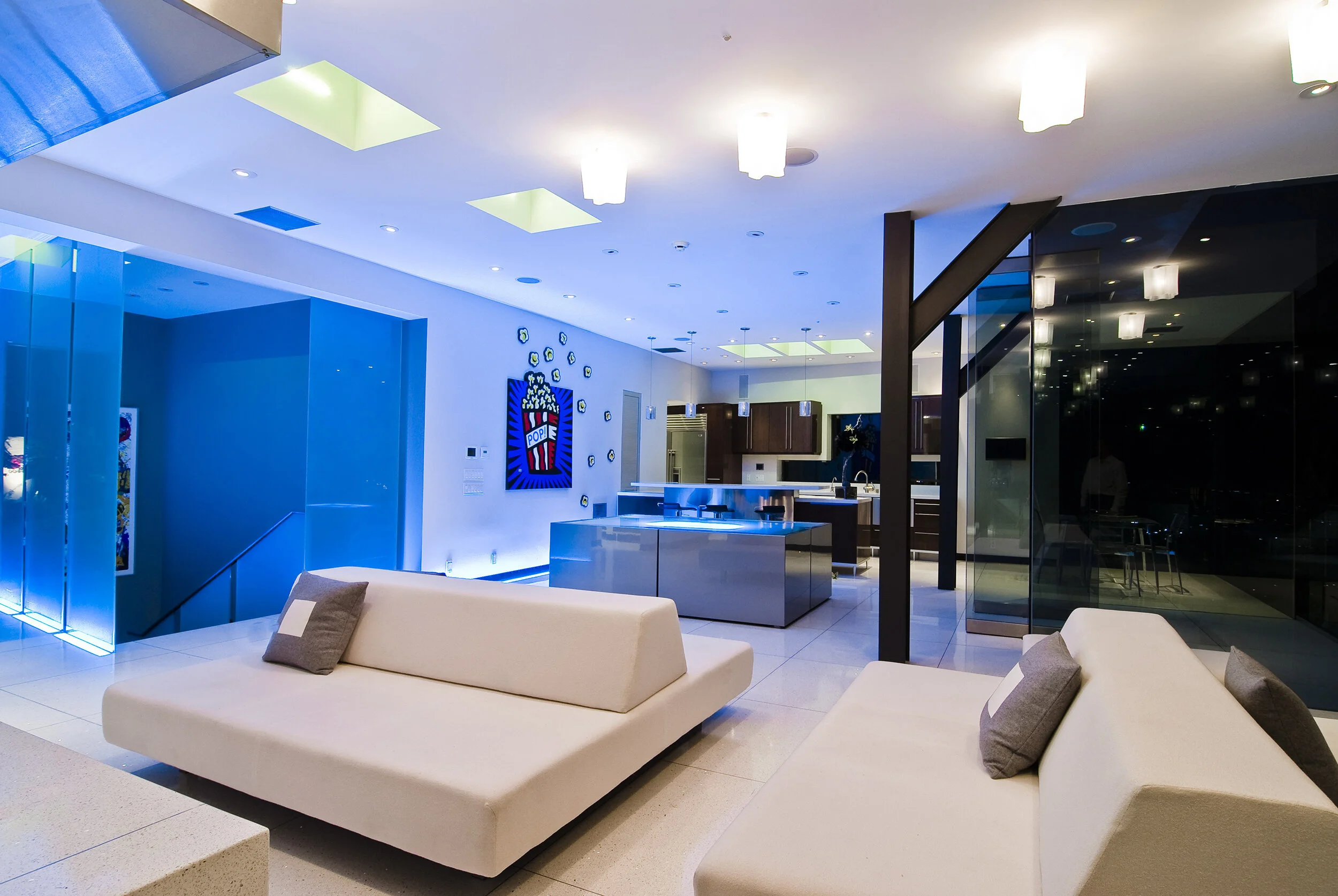 harold way, an ultra modern hollywood hills home with luxury glass ...