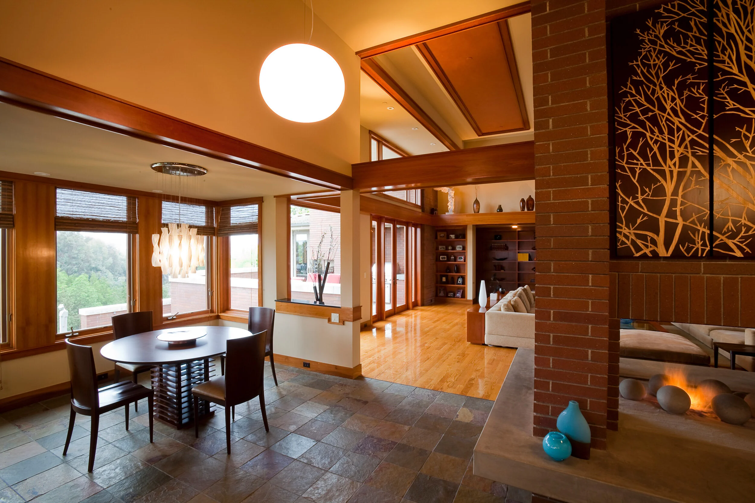 indoor, outdoor fireplaces | whipple russell architects