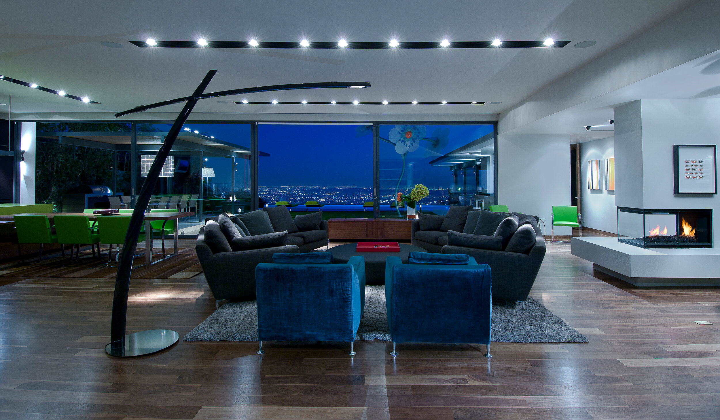 modern interiors, glass walls | whipple russell architects