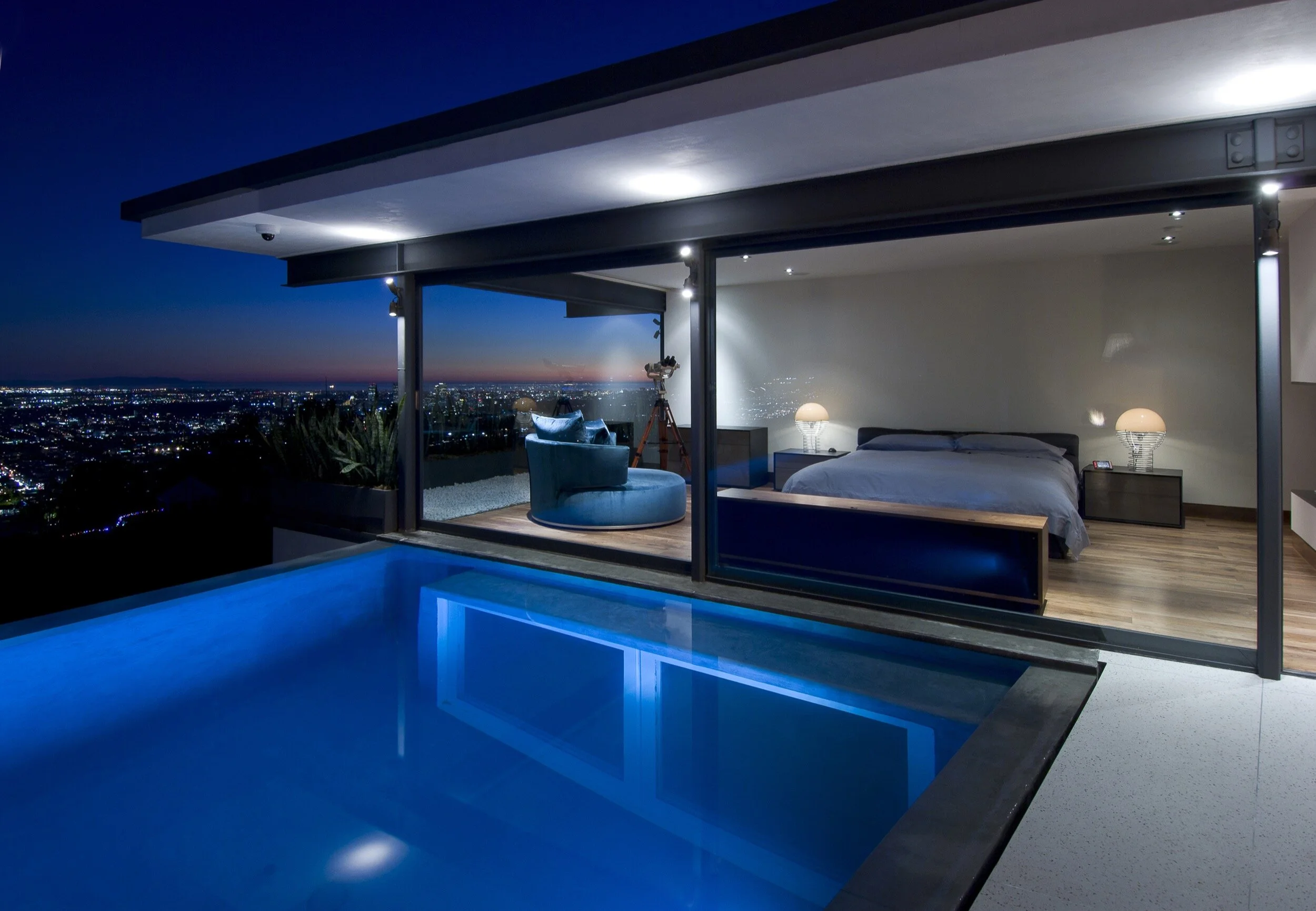 the modern west coast resort style swimming pool | modern design blog ...