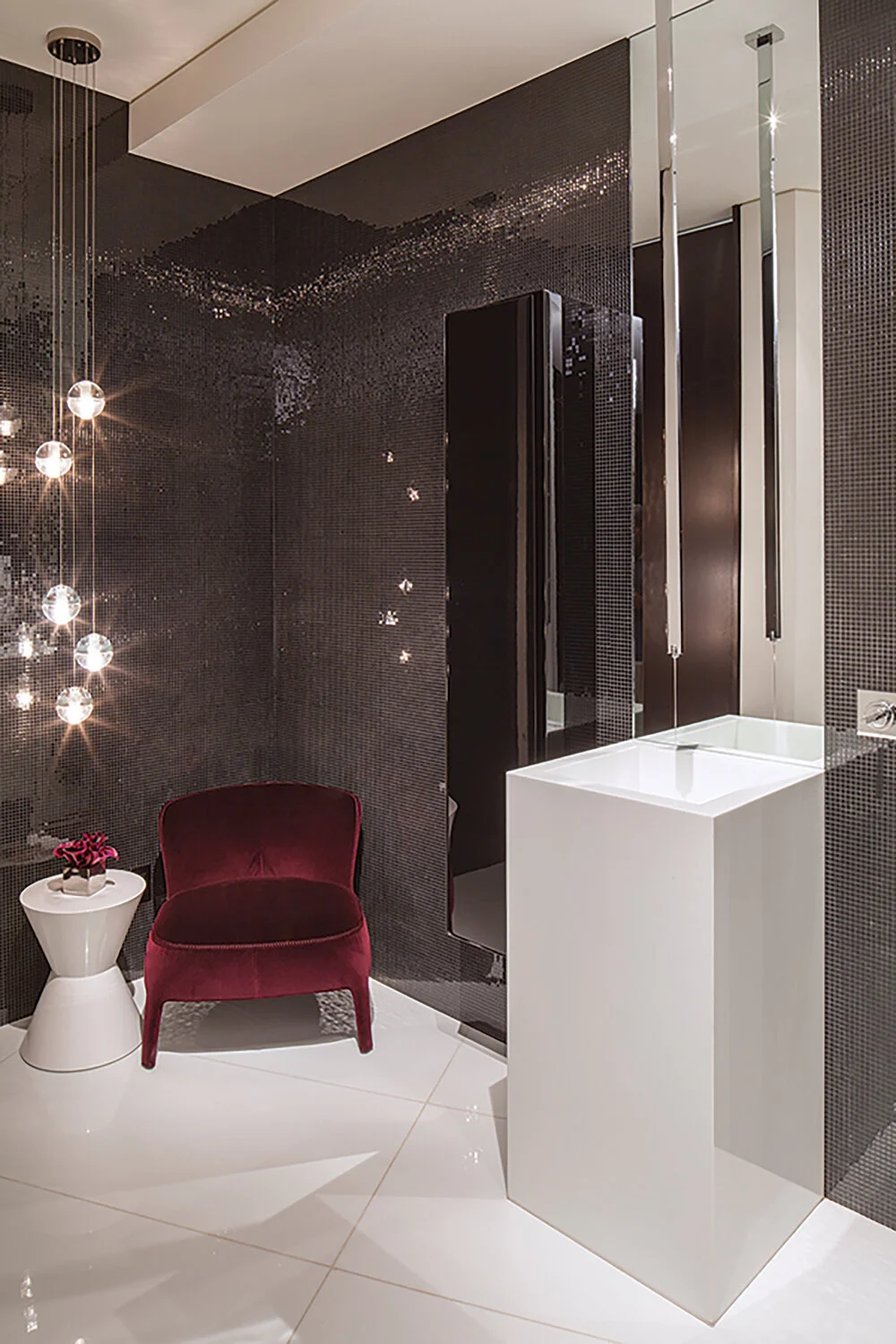 luxury powder rooms & guest bathrooms | modern design blog | whipple ...
