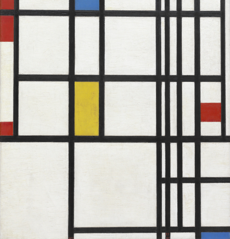 line shape color : the enduring art of piet mondrian | modern ...