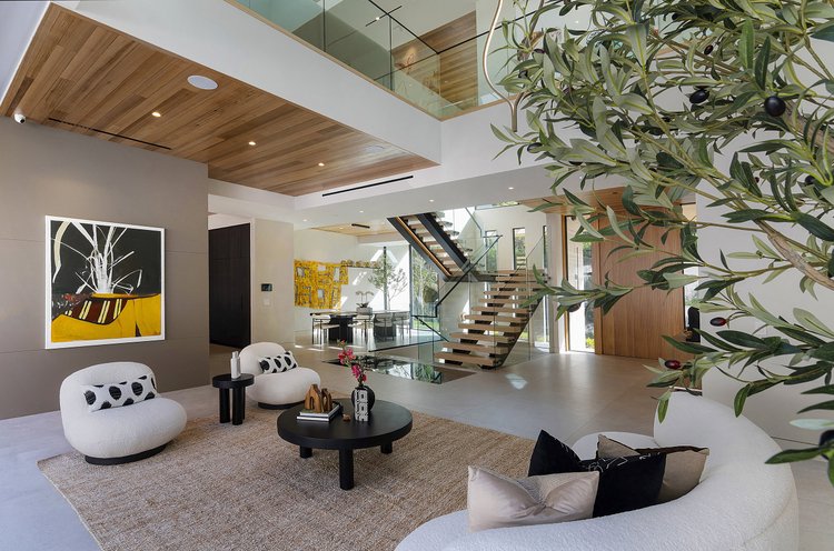 hutton drive 2641, a modern indoor outdoor beverly hills home with ...