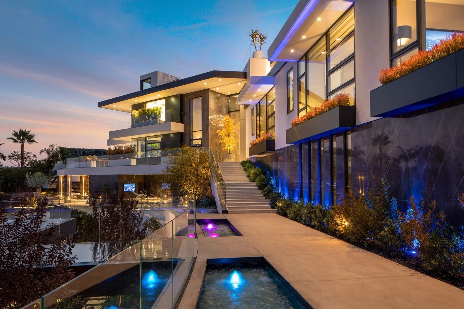 Modern Mansion Front