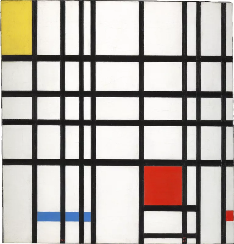 line shape color : the enduring art of piet mondrian | modern ...