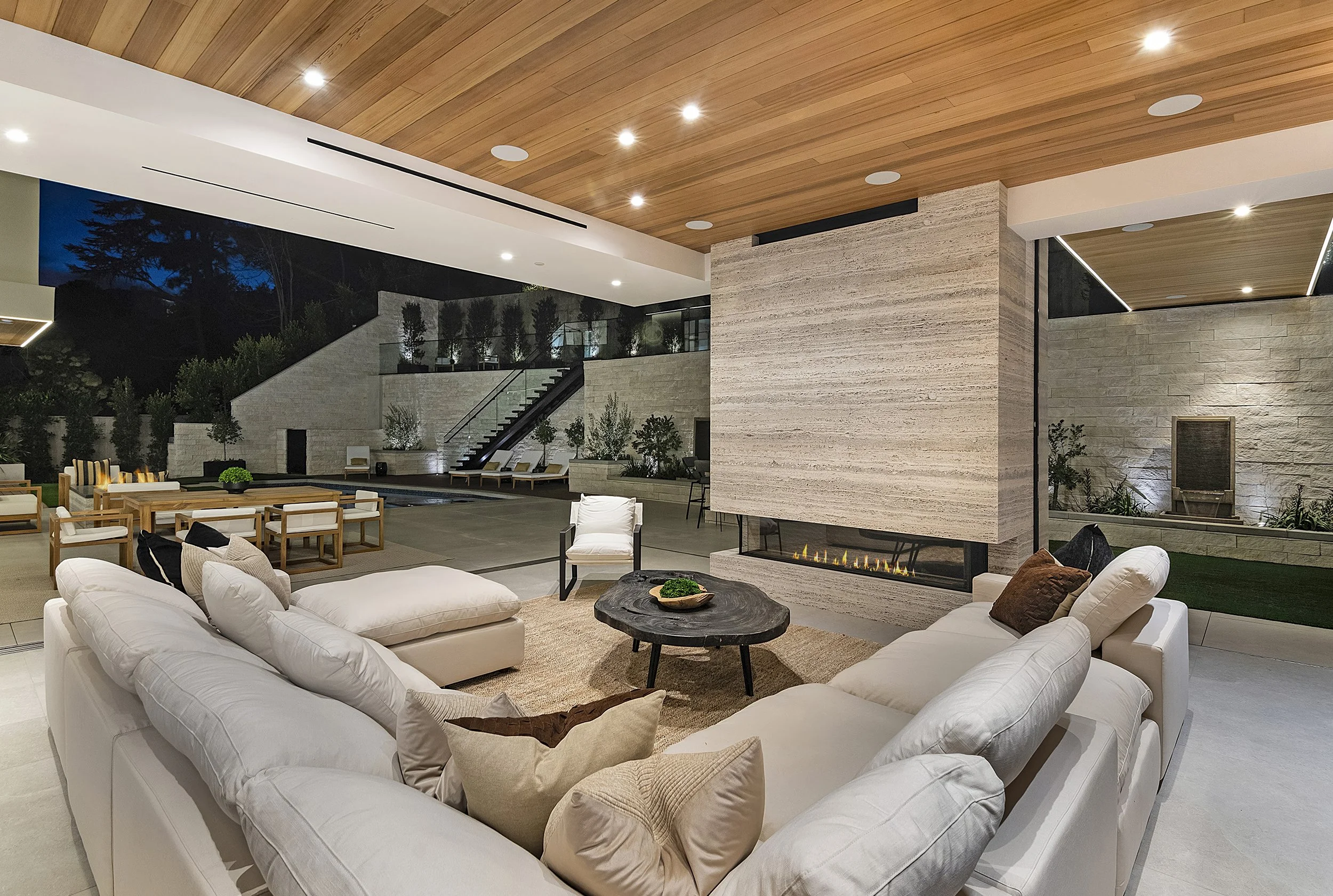 hutton drive 2641, a modern indoor outdoor beverly hills home with ...
