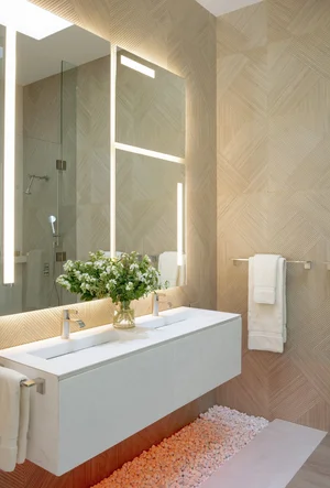 modern bathroom and powder room designs at our luxury resort style ...