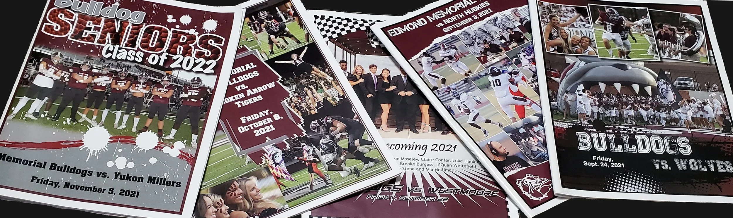 Football Game Programs — Edmond Memorial Football