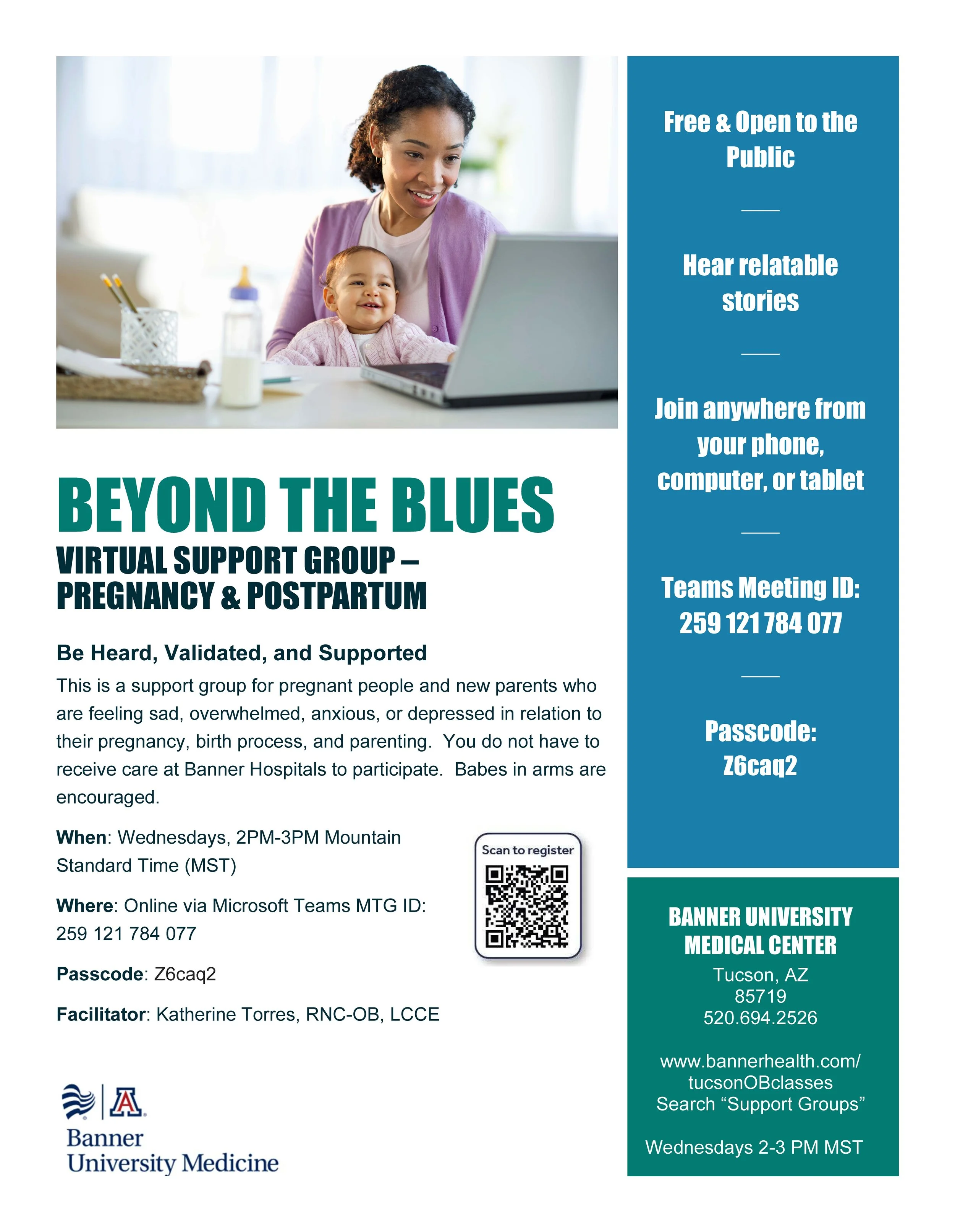 Tucson Perinatal Support Groups — Resources