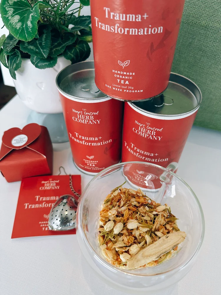 Trauma + Transformation Tea — The Heart Centred Herb Company