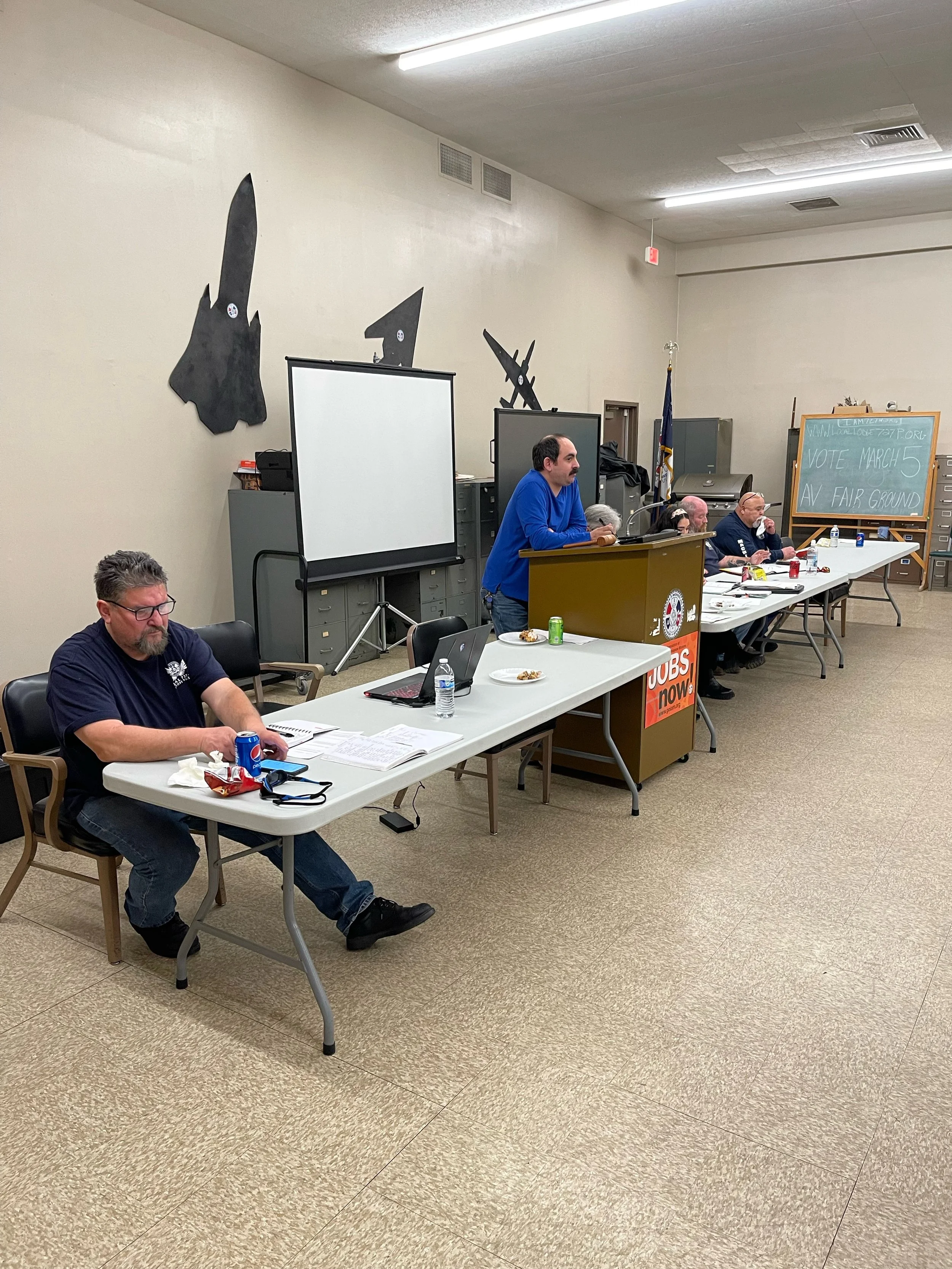 April Union Meeting Summary. — IAM Local Lodge 727P