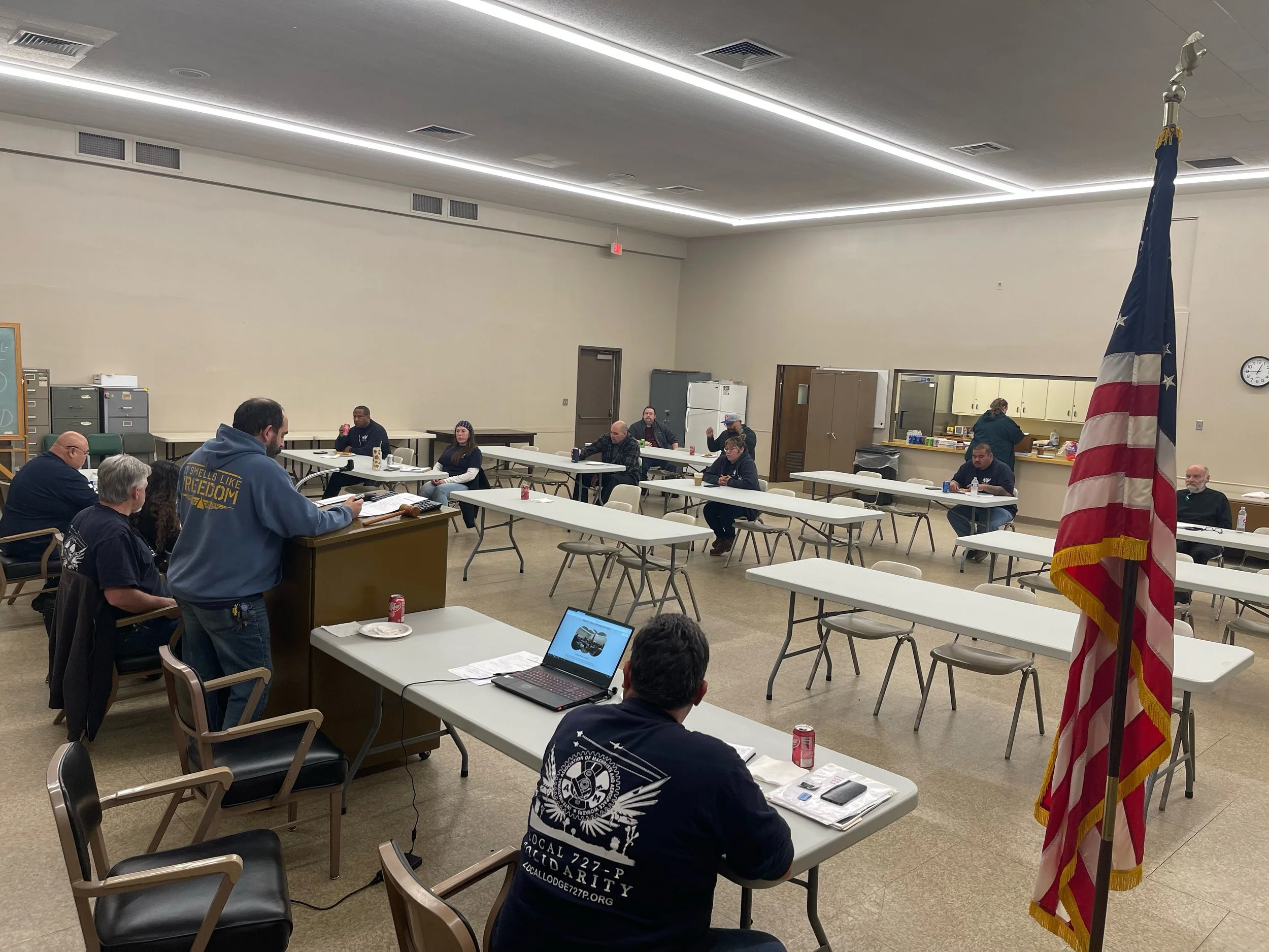 March Union Meeting Summary. — IAM Local 727p