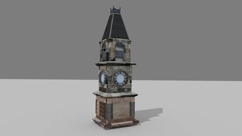 Digital Reconstruction of an Historic Clock Tower — AOC Archaeology Group
