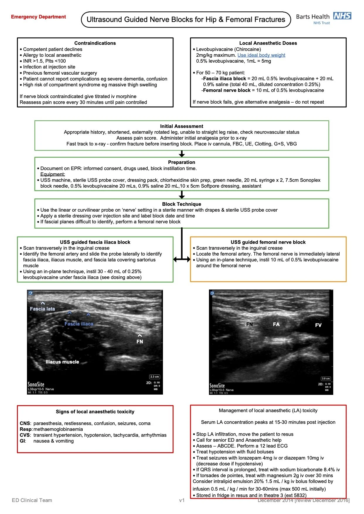 Nerve/Plane Blocks — POCUS UK