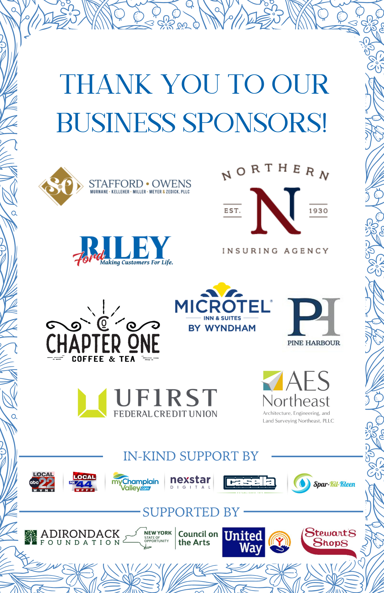 Corporate Business Sponsorship — The Strand Center for the Arts